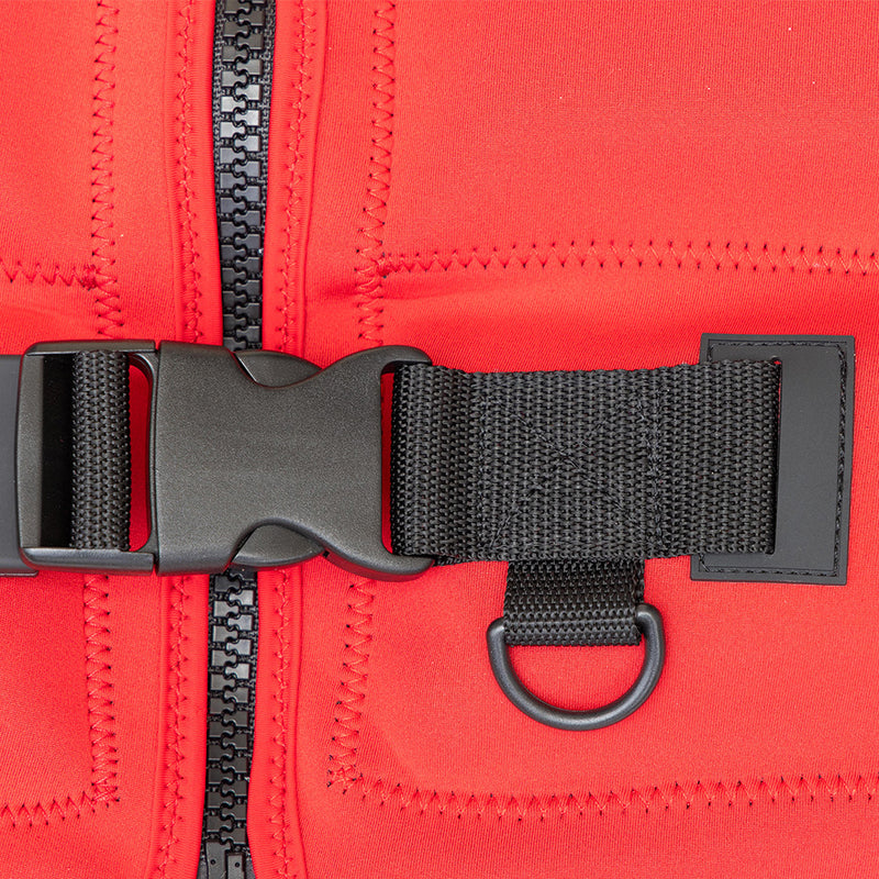 Pro Guarding Jet Ski Life Vest - Solid Red