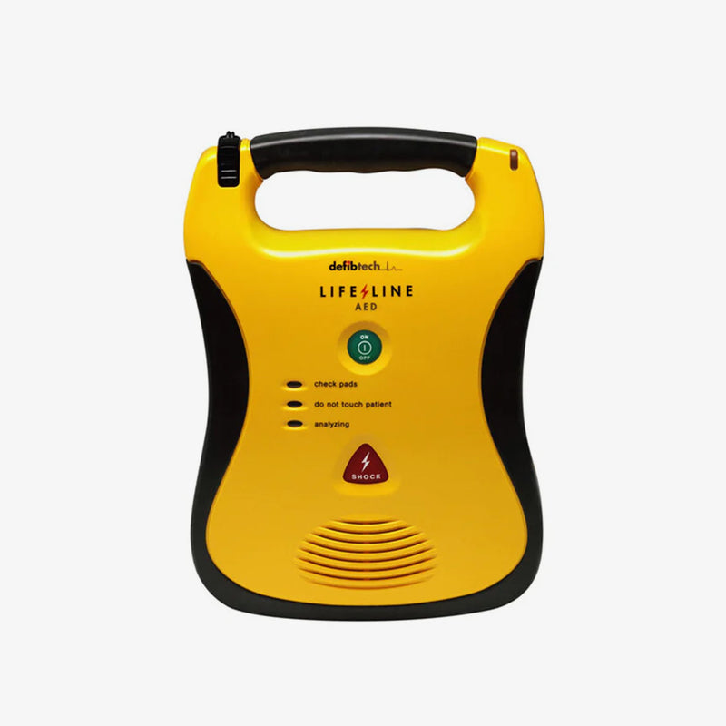 Defibtech Lifeline AED Semi Automatic Defibrillator Package – Pro Guarding